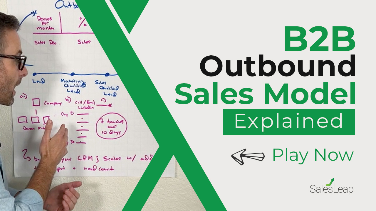 B2B Outbound Sales Model Explained - Video | SalesLeap